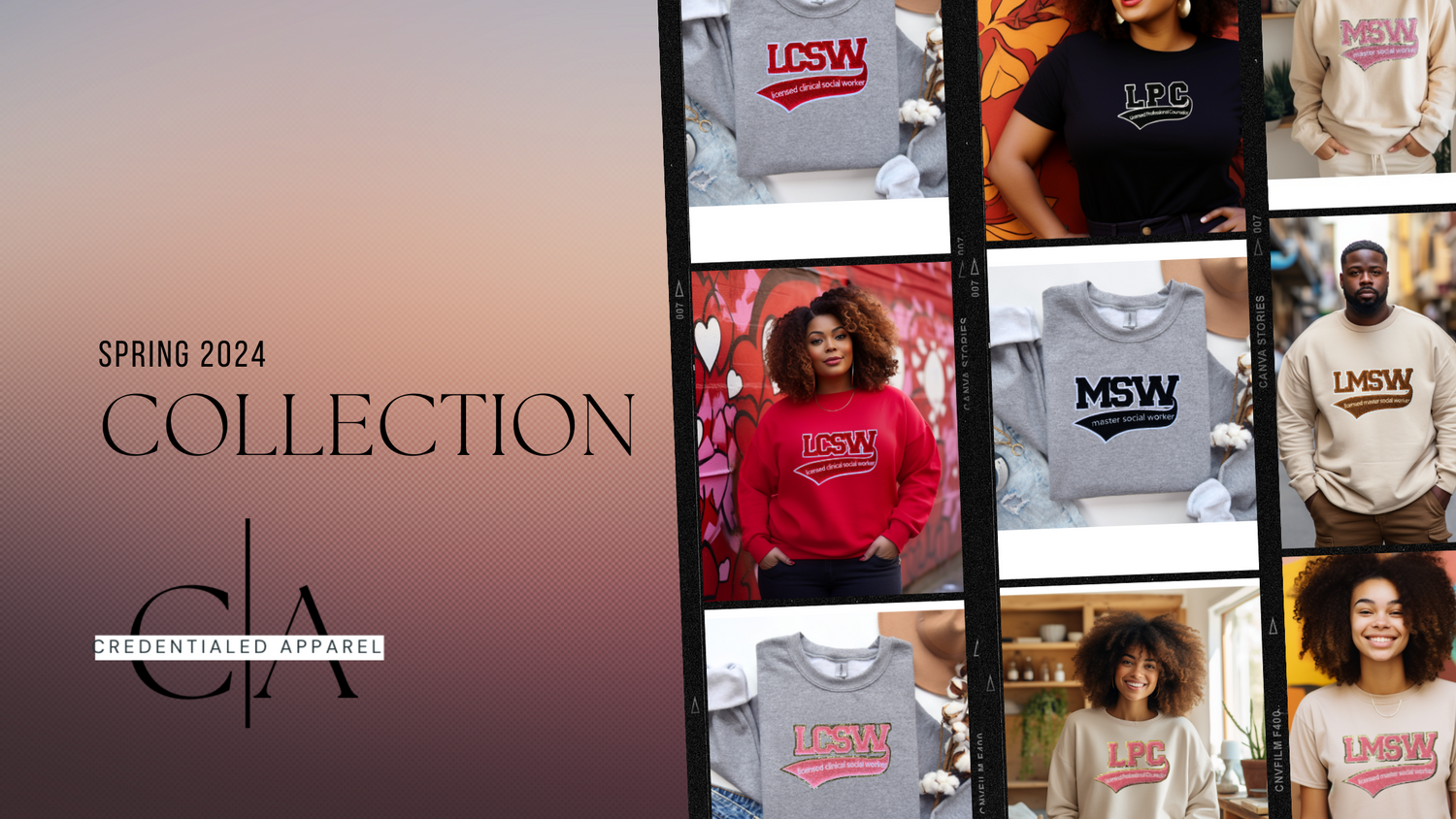 Shop LCSW, LMSW, and LPC Apparel | Credentialed Apparel