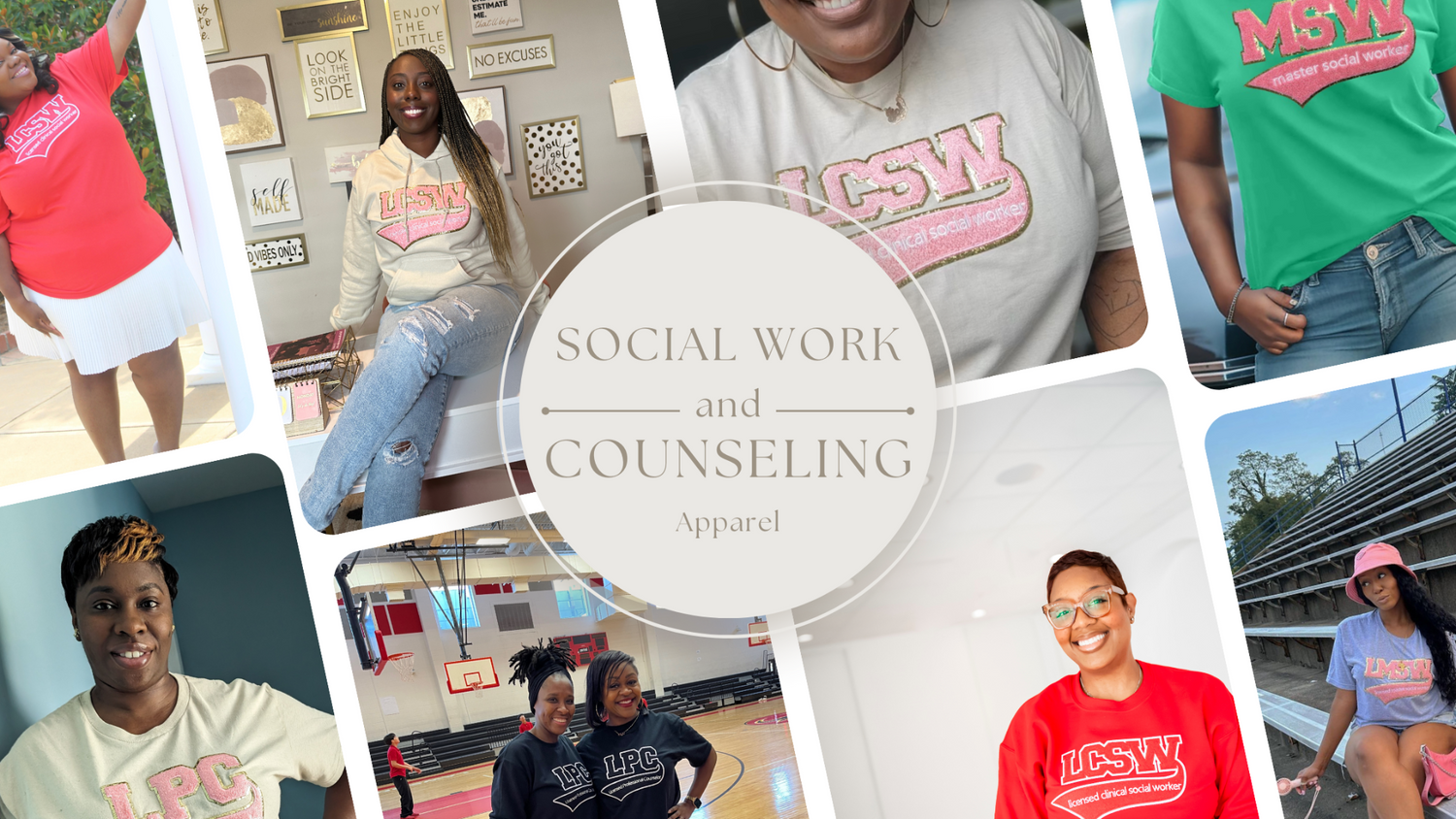 Shop LCSW, LMSW, and LPC Apparel | Credentialed Apparel